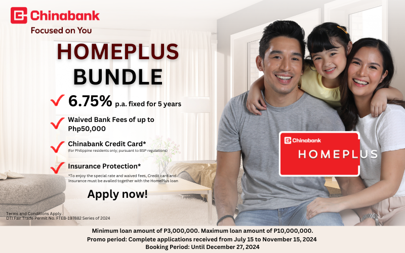 Chinabank HomePlus Bundle Promo | Chinabank Website